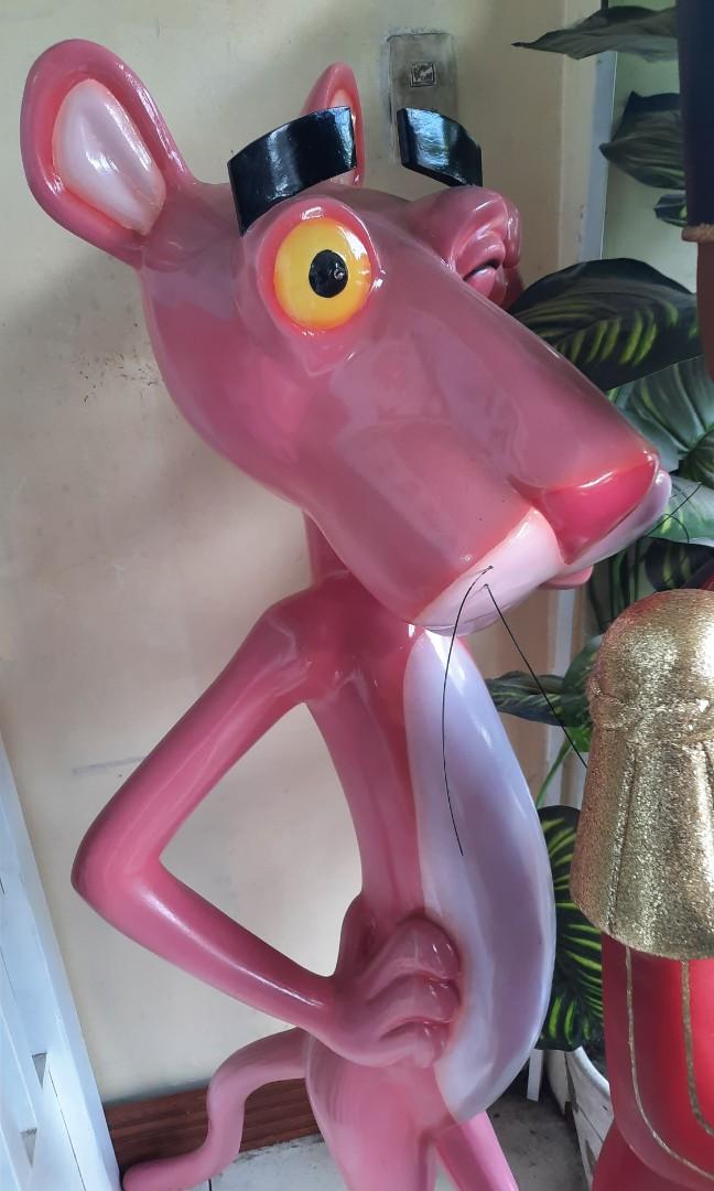 Pink Panther Statue and Dummer Boy Lifesize, Hobbies & Toys, Toys ...