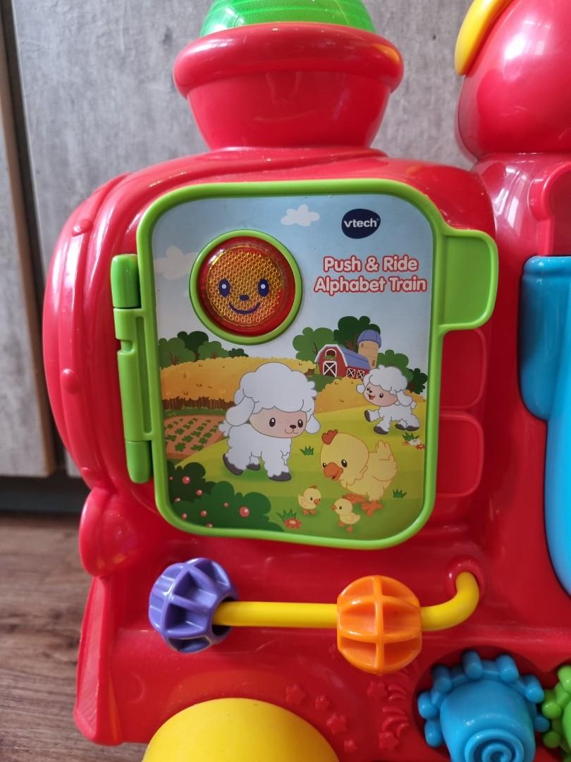 PL: Vtech Push & Ride Alphabet Train (Light & sound), Hobbies & Toys ...
