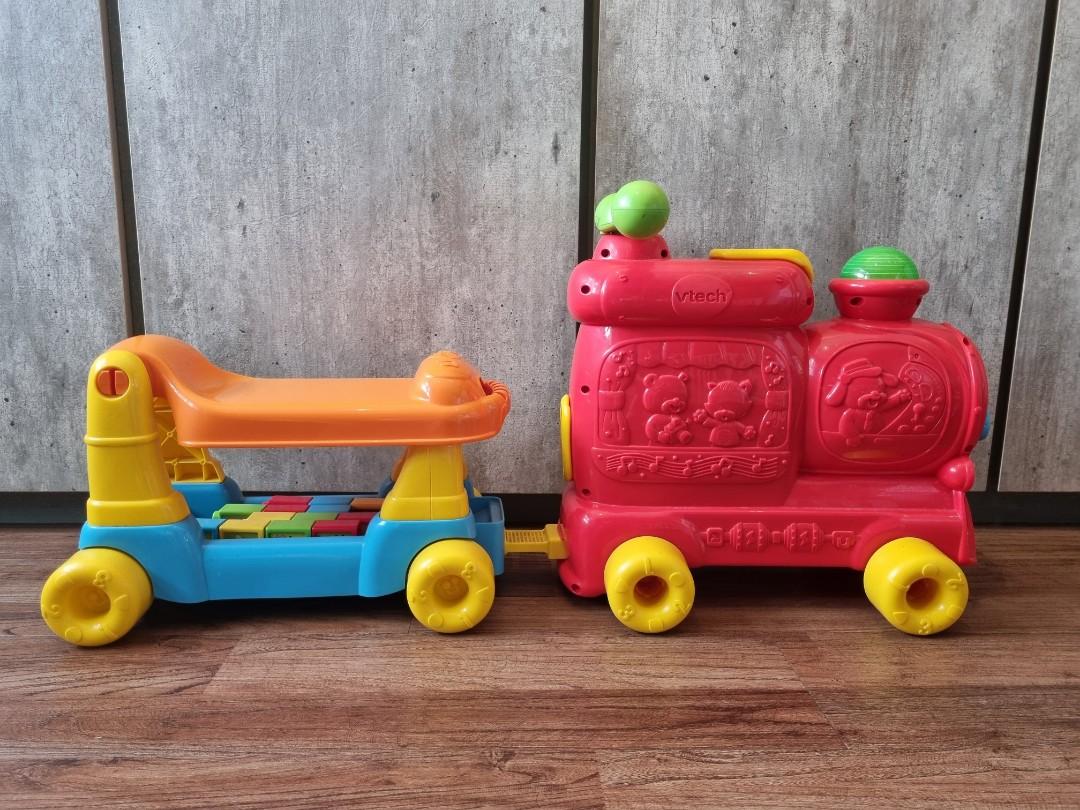 PL: Vtech Push & Ride Alphabet Train (Light & sound), Hobbies & Toys ...