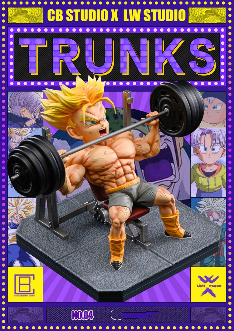 [PO] Cousin Brother Studio - Dragon Ball Gym Series 004 Trunks Mega SD ...