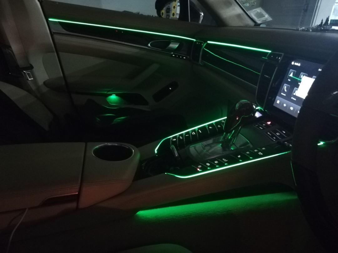 Porsche ambient light, Car Accessories, Accessories on Carousell