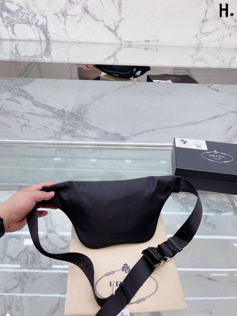 Prada men's black Fanny pack, Men's Fashion, Bags, Belt bags, Clutches ...
