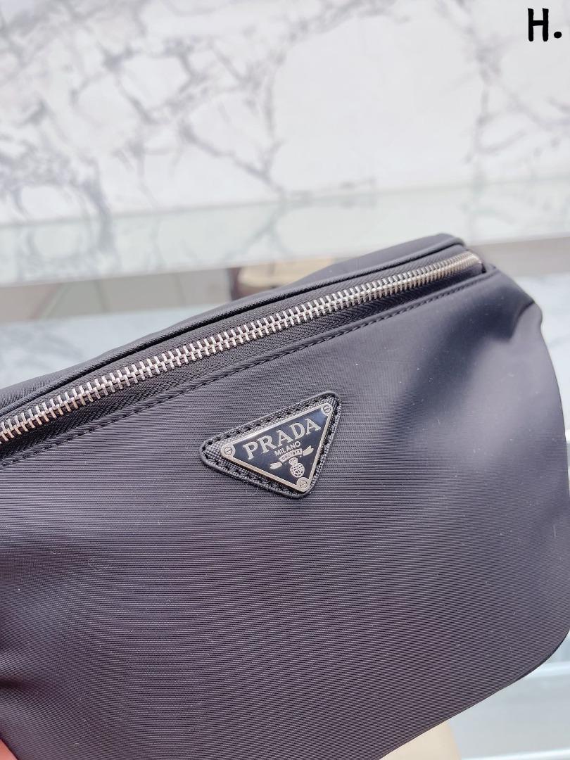 Prada men's black Fanny pack, Men's Fashion, Bags, Belt bags, Clutches ...