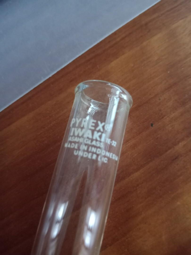 Pyrex 15cm glass test tube, Health & Nutrition, Medical Supplies ...