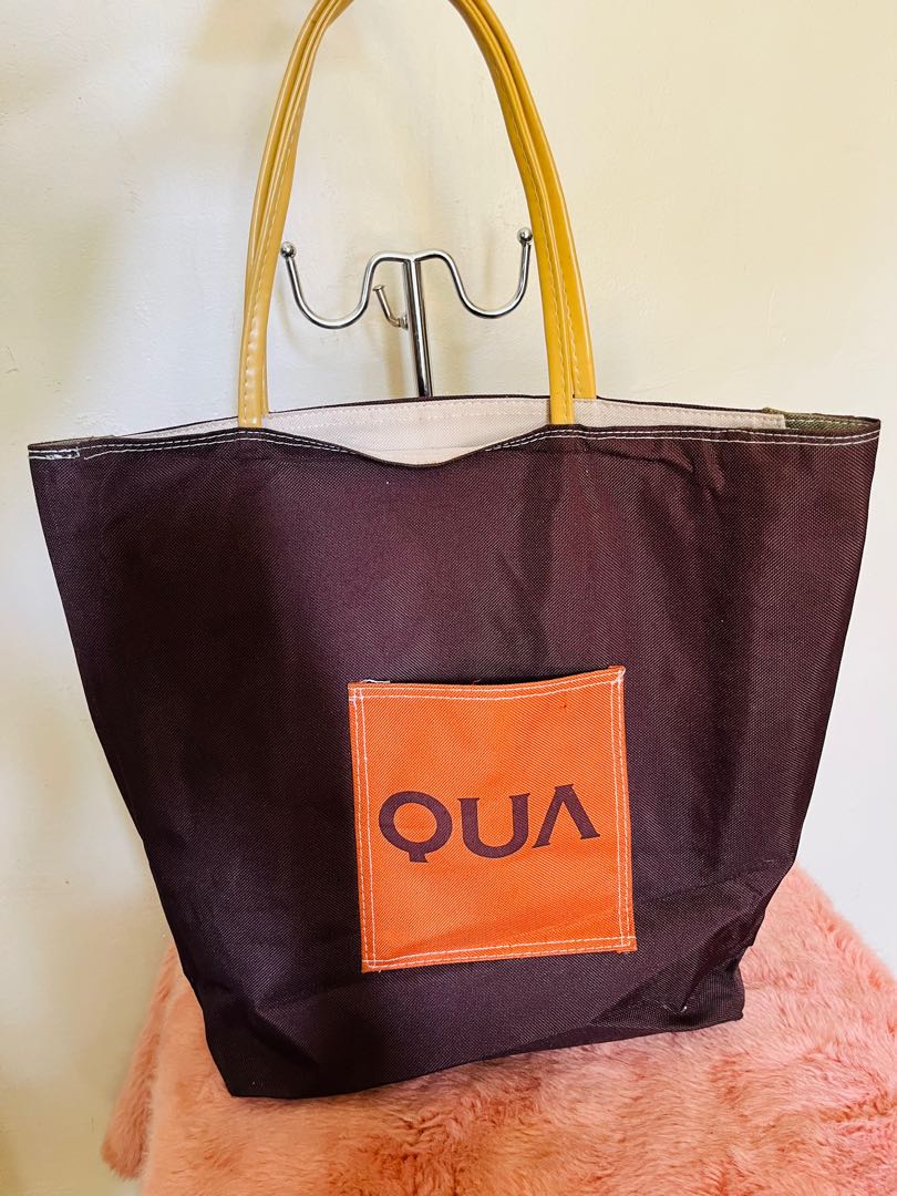 QUA Korean Tote Bag, Women's Fashion, Bags & Wallets, Tote Bags on ...