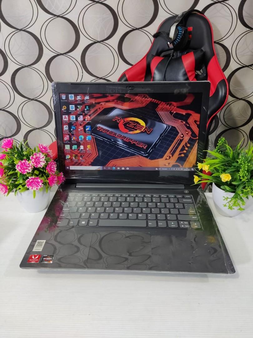 [RAM 12GB] Laptop Lenovo V330 Gaming AMD RYZEN3 RAM 12/1TB SLIM MULUS ...