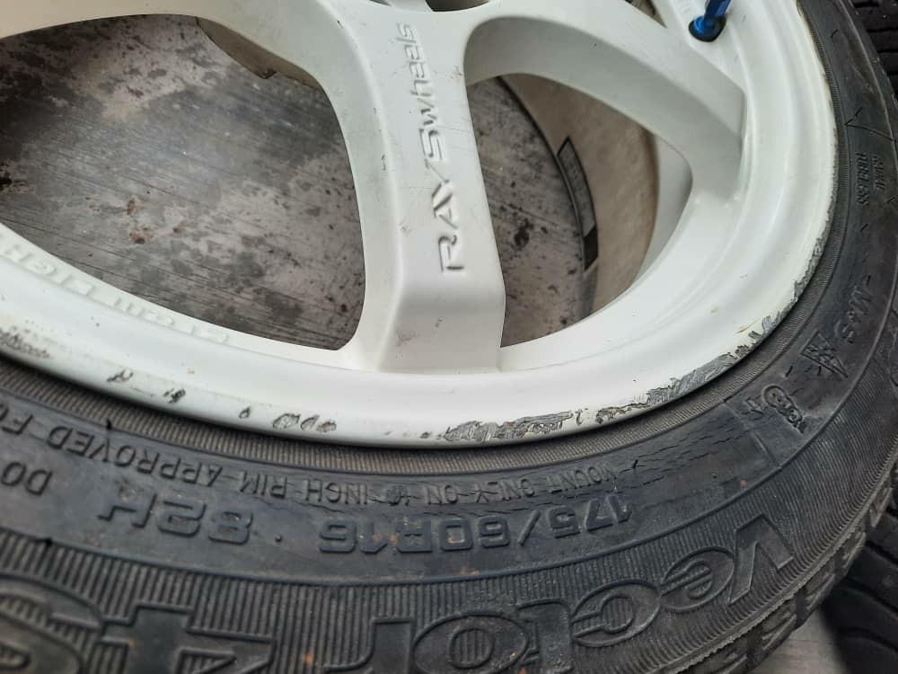 Rays volk racing gramlight 57D, Auto Accessories on Carousell