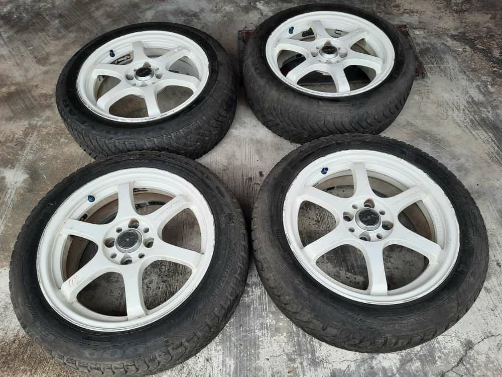 Rays volk racing gramlight 57D, Auto Accessories on Carousell