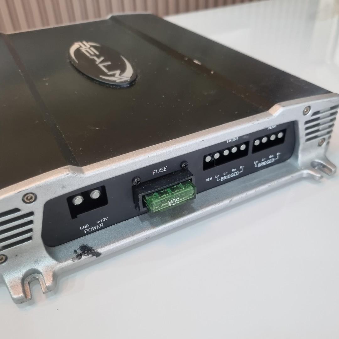 Realm Amplifier, Audio, Soundbars, Speakers & Amplifiers on Carousell