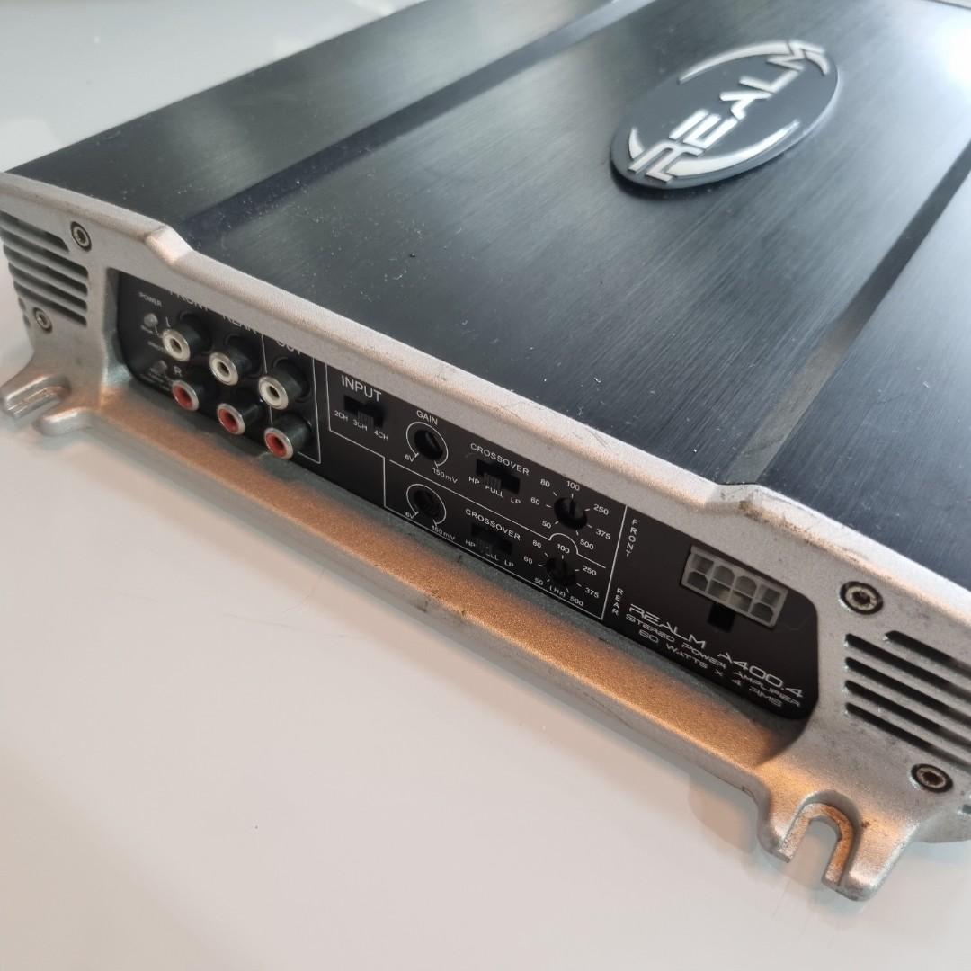 Realm Amplifier, Audio, Soundbars, Speakers & Amplifiers on Carousell