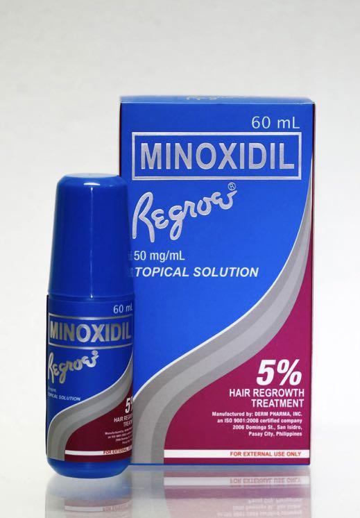 Regroe Minoxidil 5% 60ml, Beauty & Personal Care, Hair on Carousell