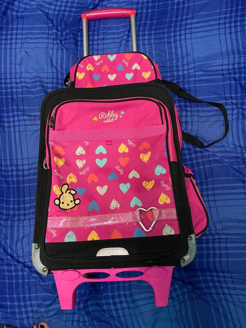 Robby Rabbit trolly bag, Women's Fashion, Bags & Wallets, Backpacks on ...
