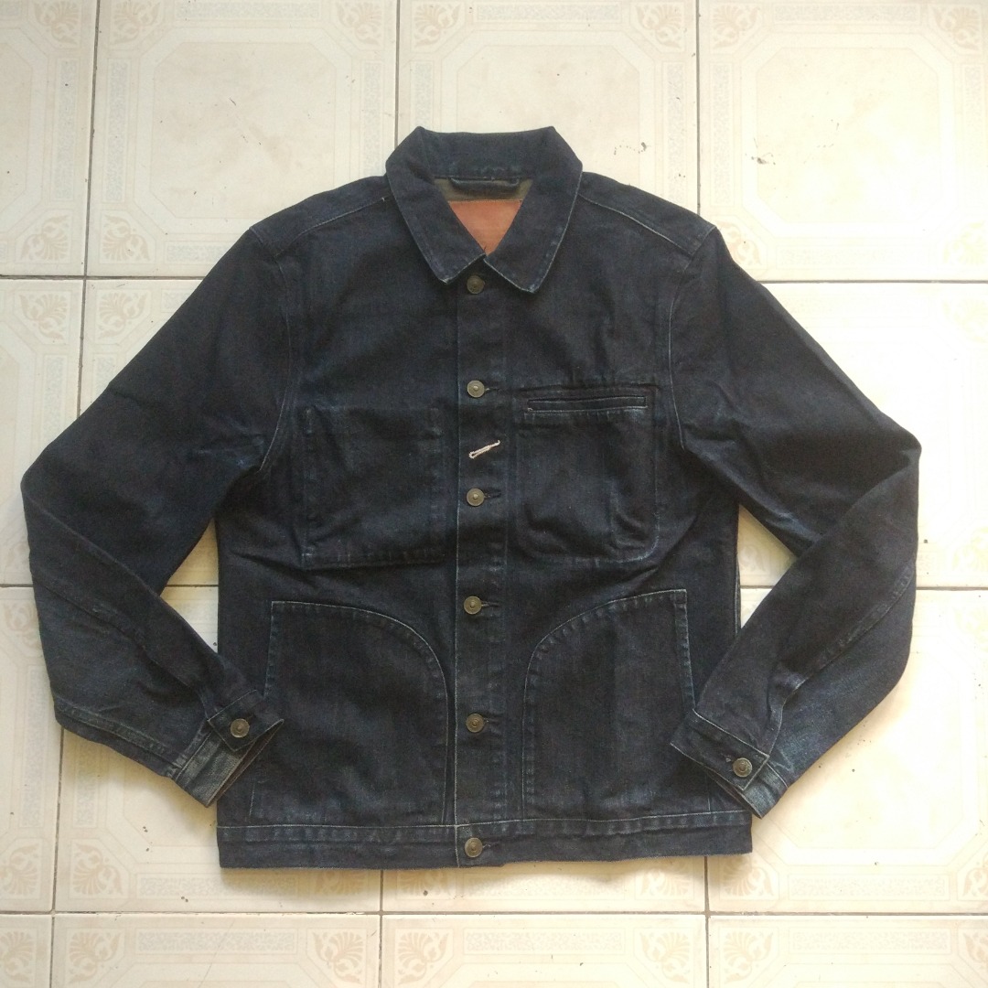 Ruggison Japan Denim Jacket L, Men's Fashion, Coats, Jackets and ...