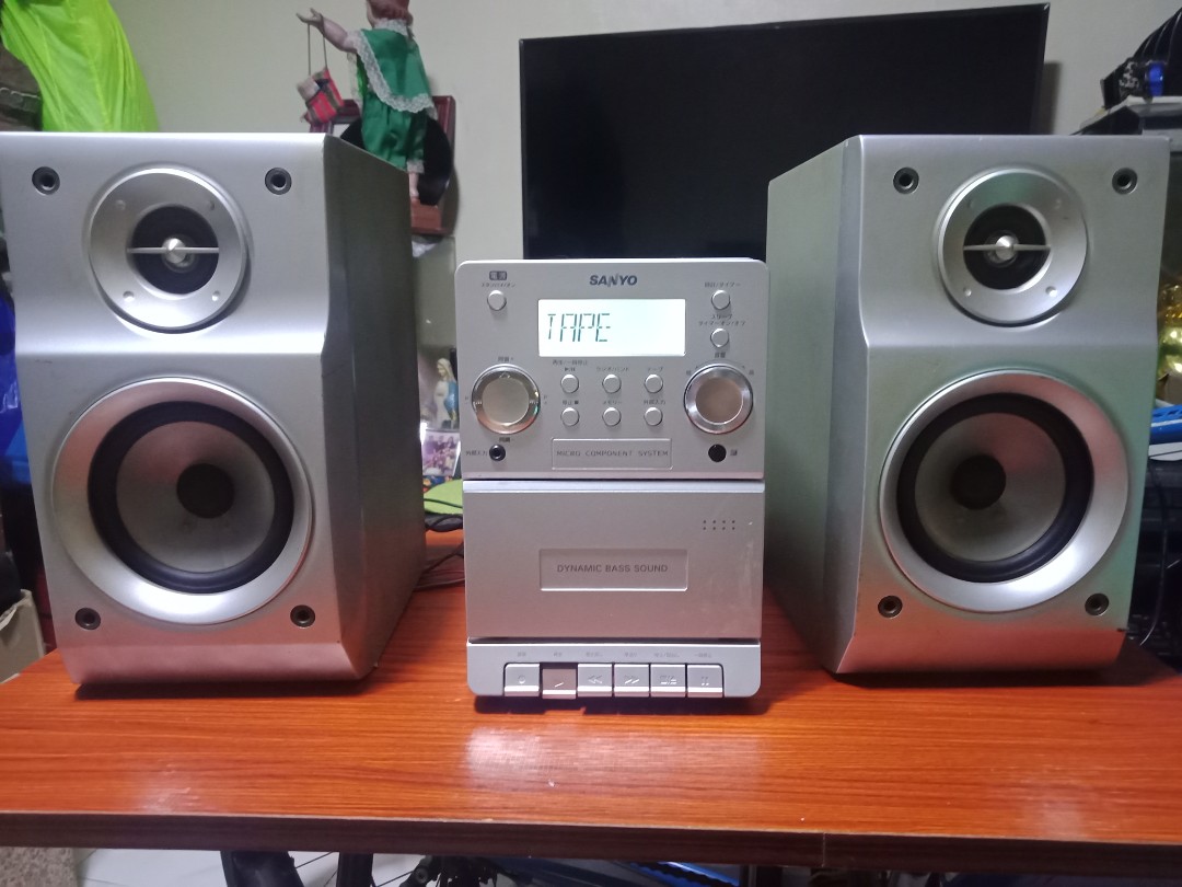 Sanyo Micro Compo, Audio, Soundbars, Speakers & Amplifiers on Carousell