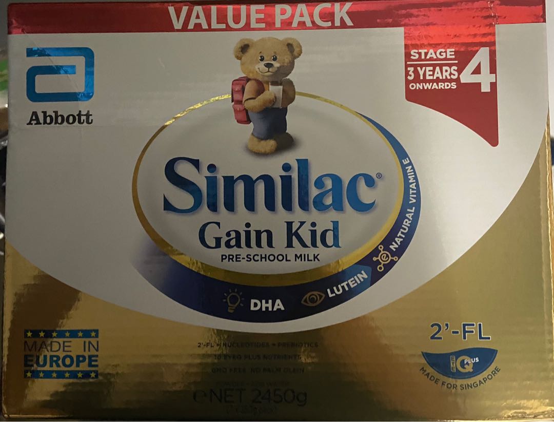 Similac Stage 4 - 7 x 350g Value Pack, Babies & Kids, Nursing & Feeding ...
