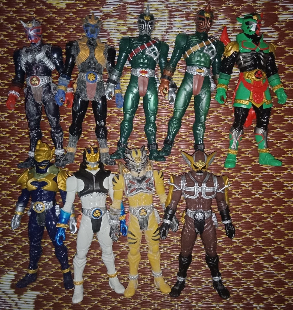 [BANDAI] Sofubi RHS - Kamen Rider Hibiki Sets (9 pcs), Hobbies & Toys ...