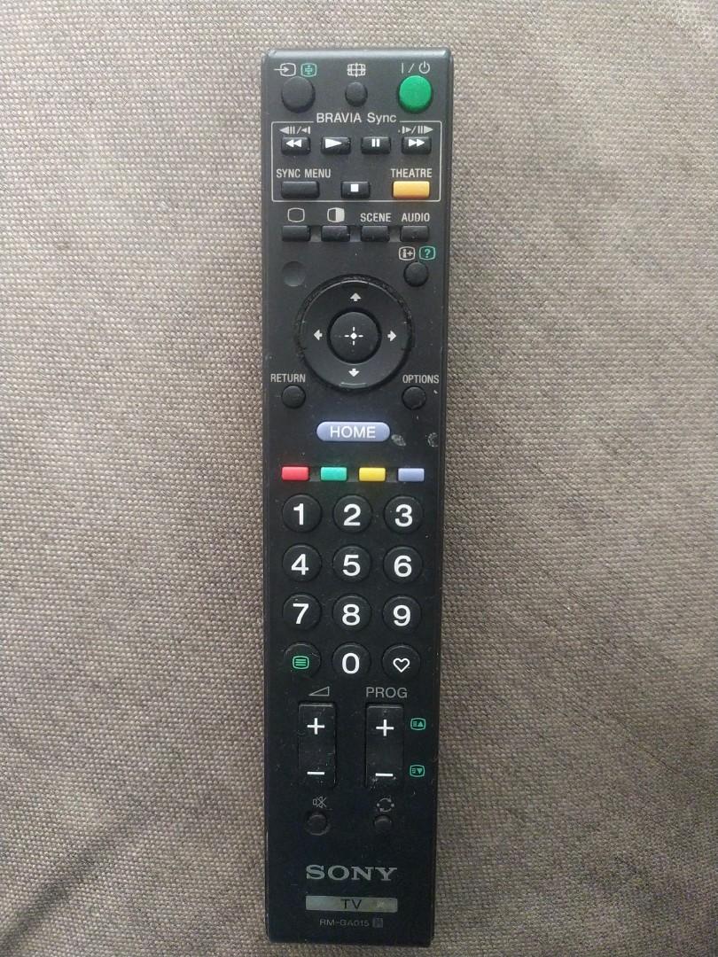Sony Bravia TV remote, TV & Home Appliances, TV & Entertainment, TV ...