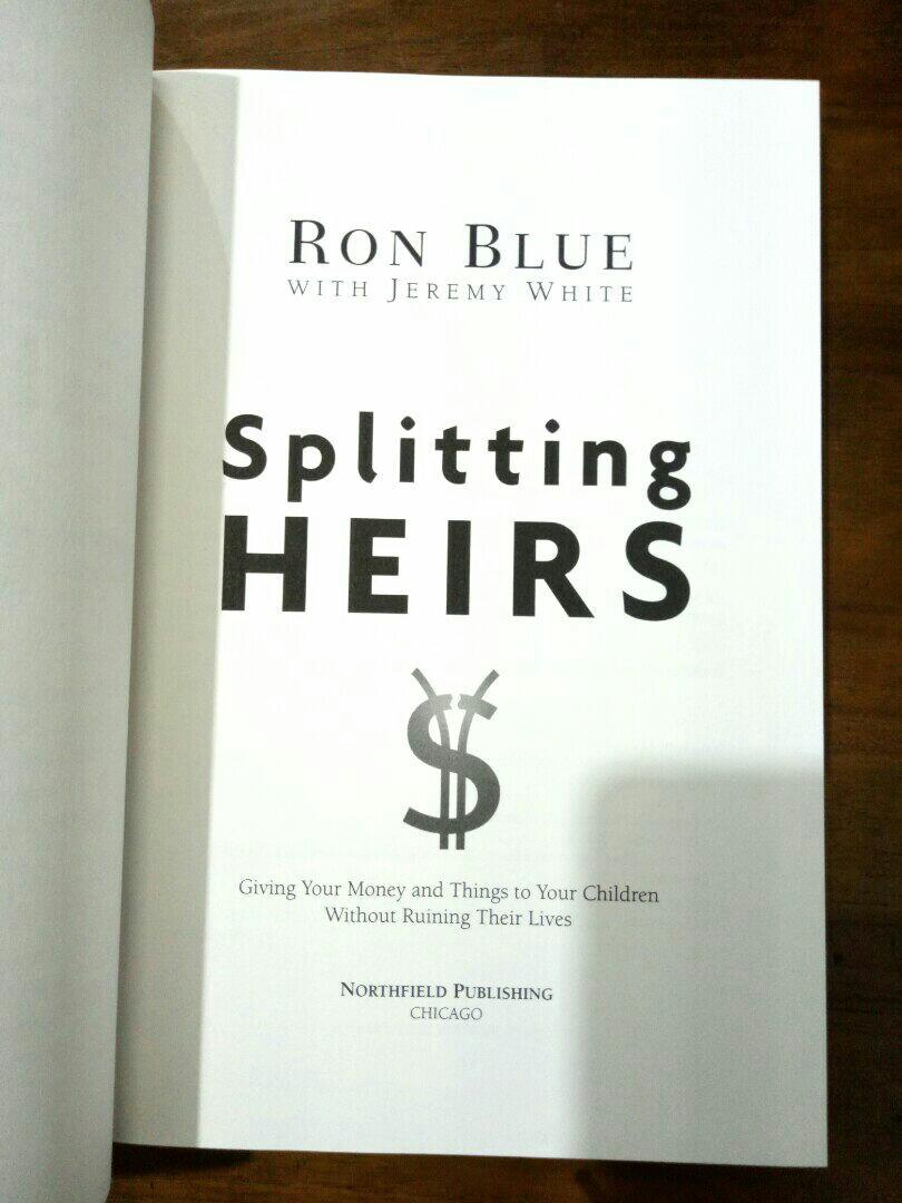 splitting heirs 9781881273059, Hobbies & Toys, Books & Magazines ...