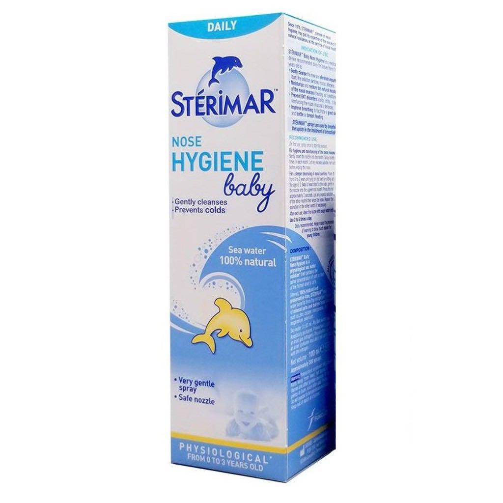 Sterimar Nasal Spray for Babies 100ml Big Bottle, Babies & Kids ...