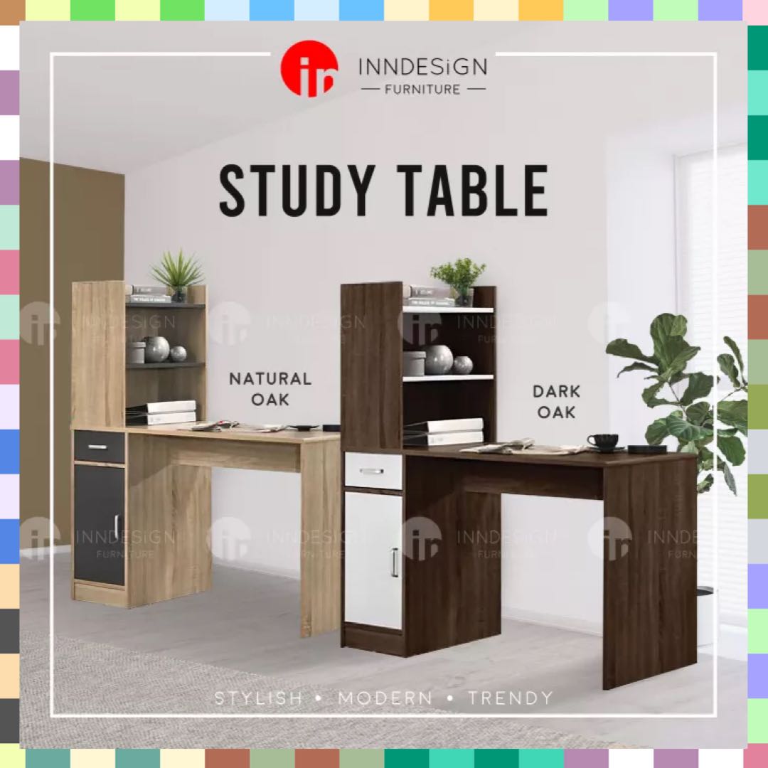 Study Table fully assembled, Furniture & Home Living, Furniture, Tables ...