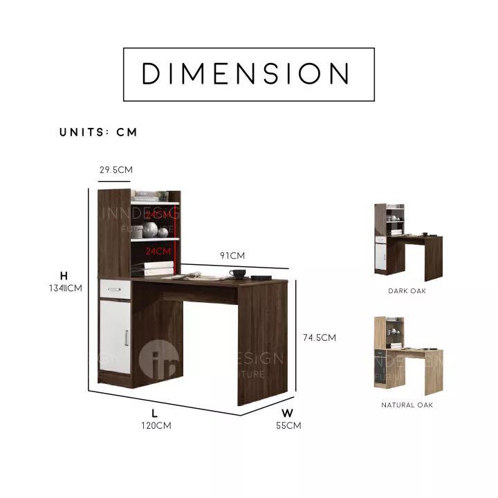 Study Table fully assembled, Furniture & Home Living, Furniture, Tables ...
