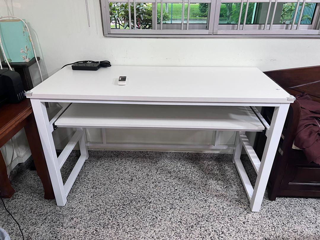 Study table with pull out level, Furniture & Home Living, Furniture ...