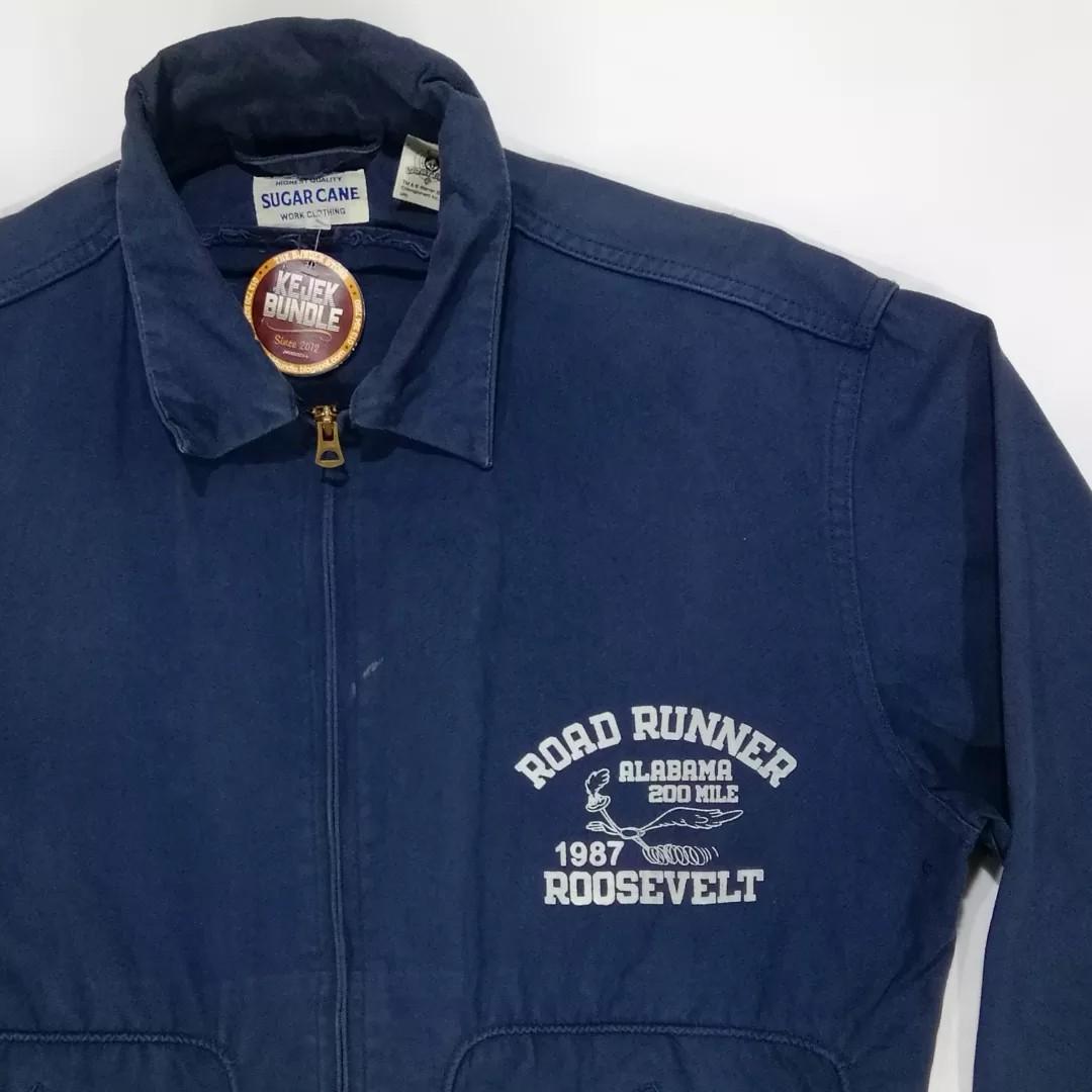 SUGAR CANE x LOONEY TUNES ROAD RUNNER WORKER JACKET, Men's Fashion ...