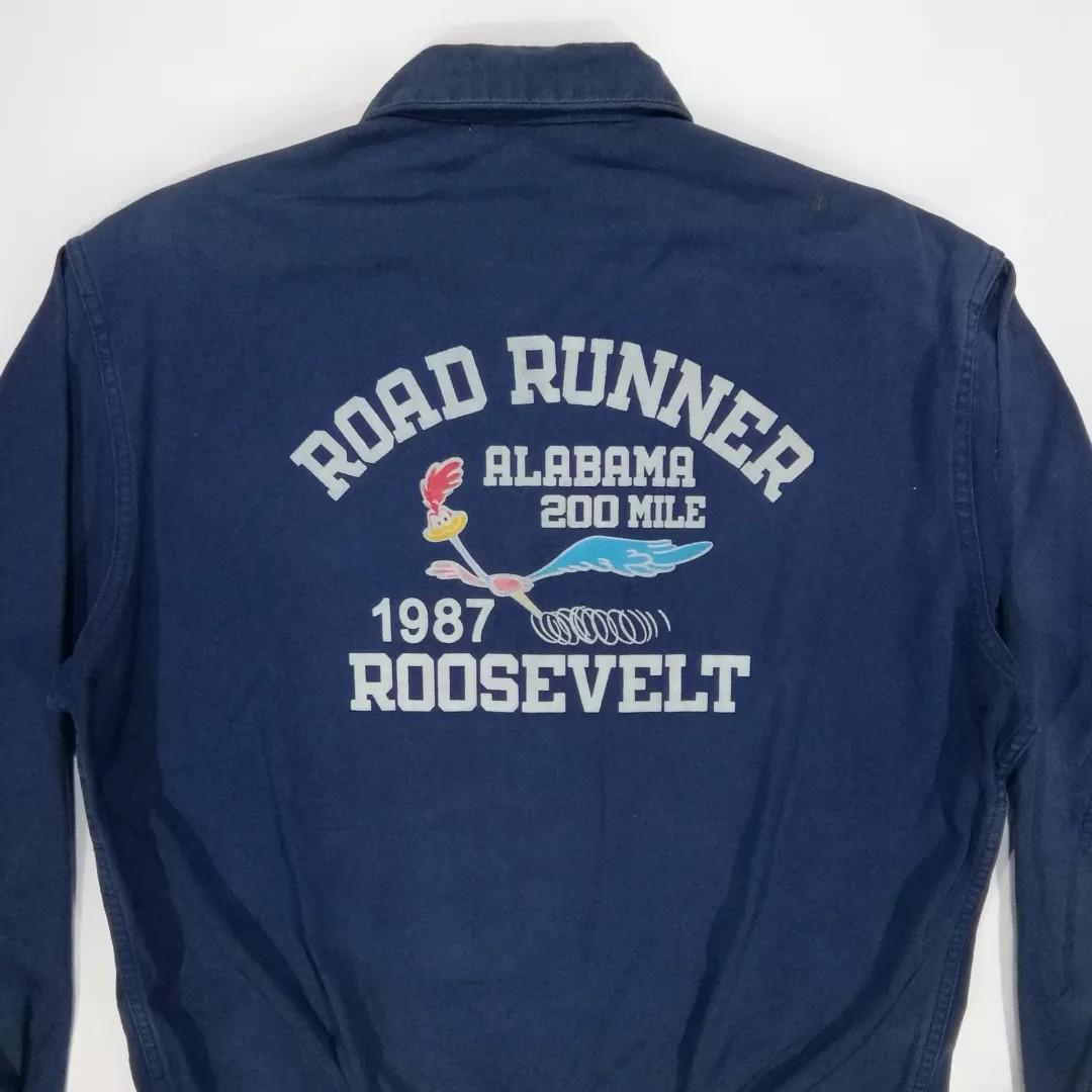 SUGAR CANE x LOONEY TUNES ROAD RUNNER WORKER JACKET, Men's Fashion, Coats, Jackets and Outerwear ...