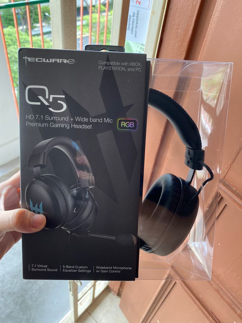 Tecware Q5 Gaming Headset, Audio, Earphones on Carousell