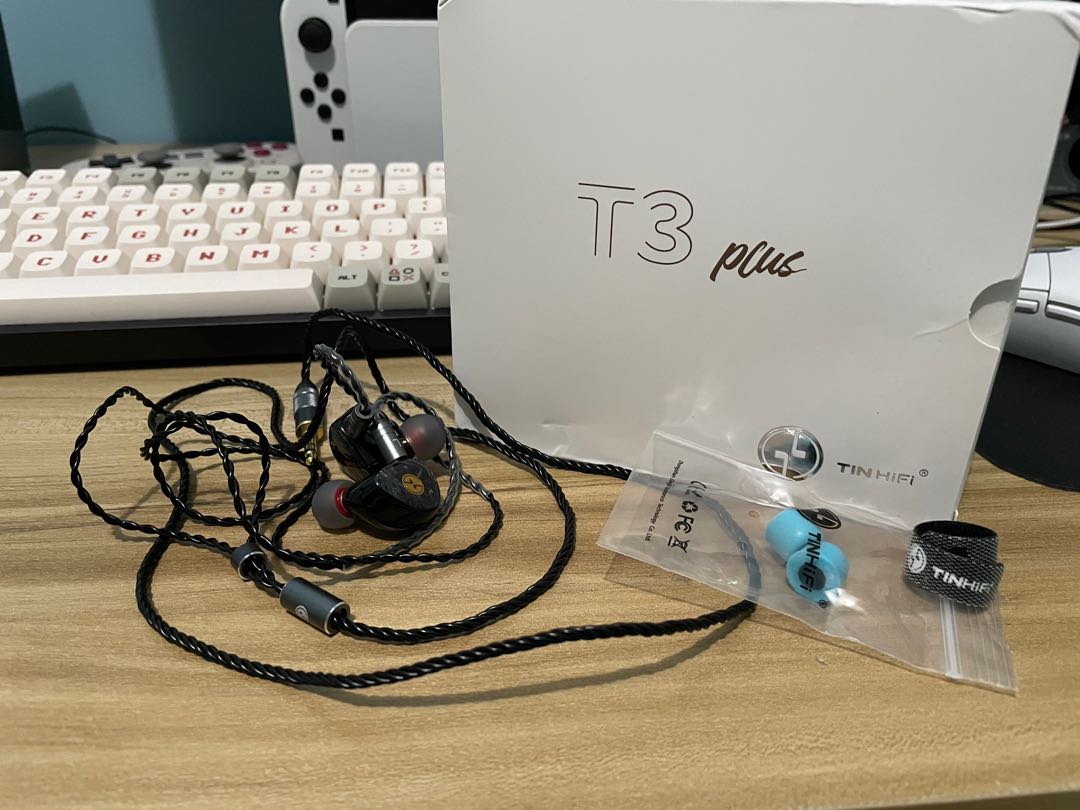 Tin Hifi T3 plus, Audio, Earphones on Carousell