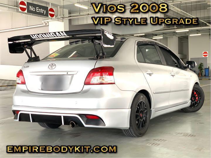 Toyota Vios 2008 Bodykit / Vios Spoiler / VIP Style Upgrade, Car ...