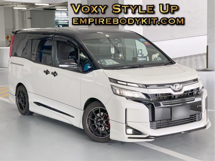 Toyota Voxy Noah Esquire Bodykit and Spoiler, Car Accessories, Accessories on Carousell