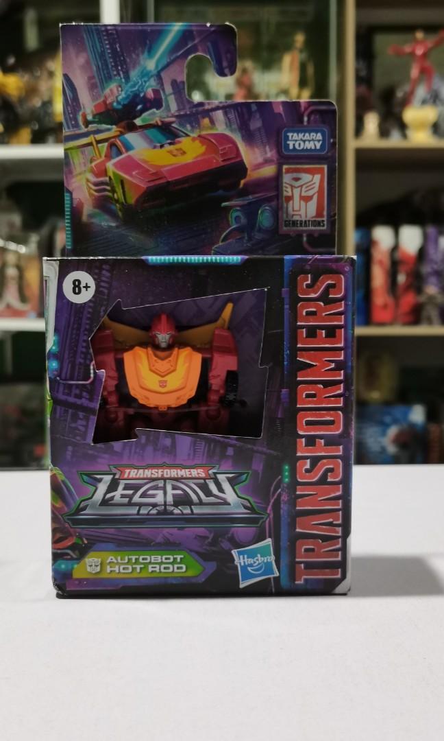 Transformers Legacy Core Hot Rod, Hobbies & Toys, Toys & Games on Carousell