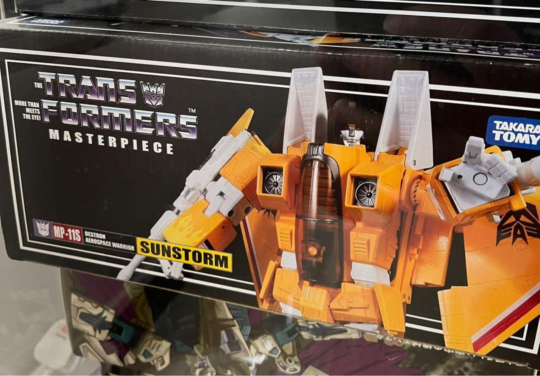 Transformers Masterpiece Sunstorm - MP11S, Hobbies & Toys, Toys & Games ...