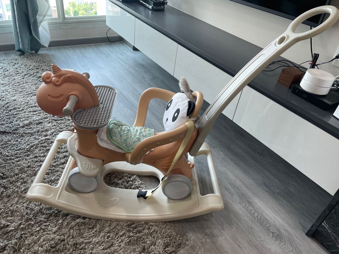 Trojan Horse Children Rocking Horse, Babies & Kids, Infant Playtime on ...