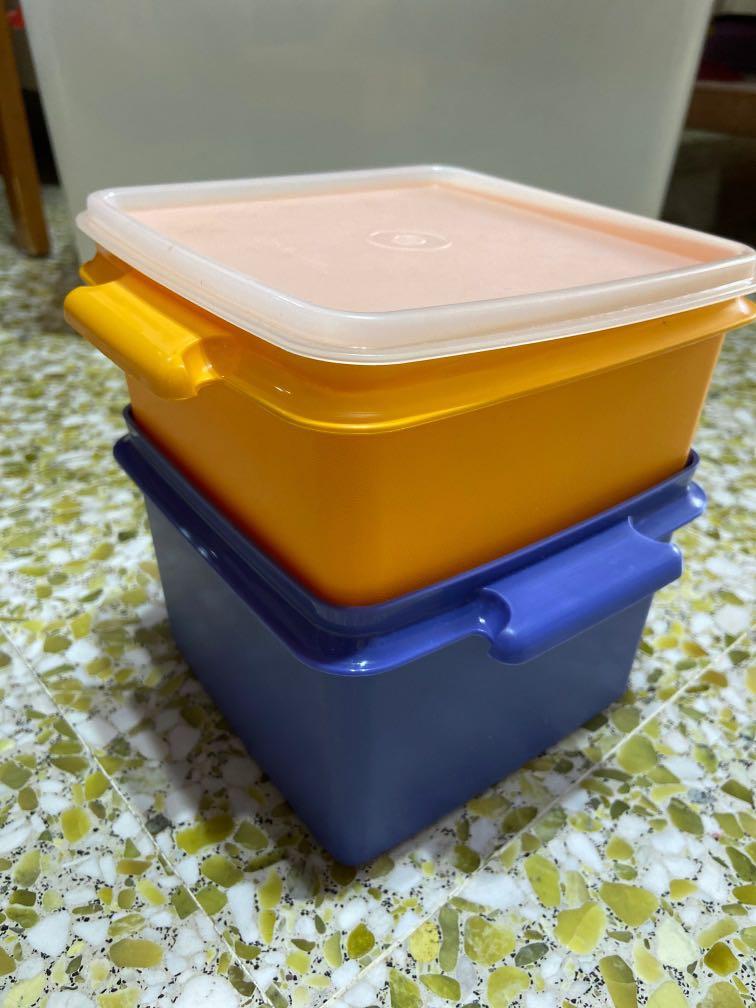 Tupperware Square Container, Furniture & Home Living, Kitchenware ...