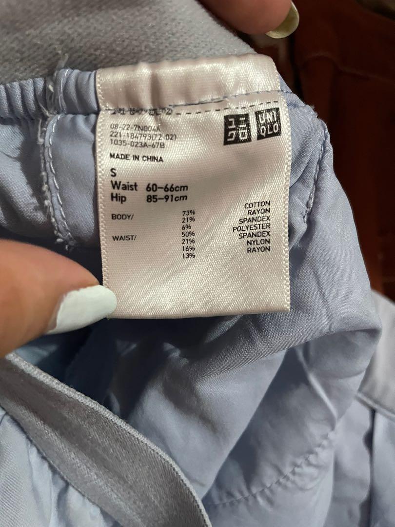 Uniqlo blue, Women's Fashion, Bottoms, Other Bottoms on Carousell