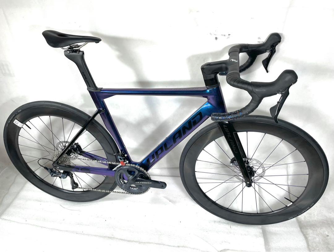 Upland 全內走碟剎變色龍公路車 Shimano Ultegra R8020油碟大套 邁金Exar Db58 Pro碳輪 Disc ...