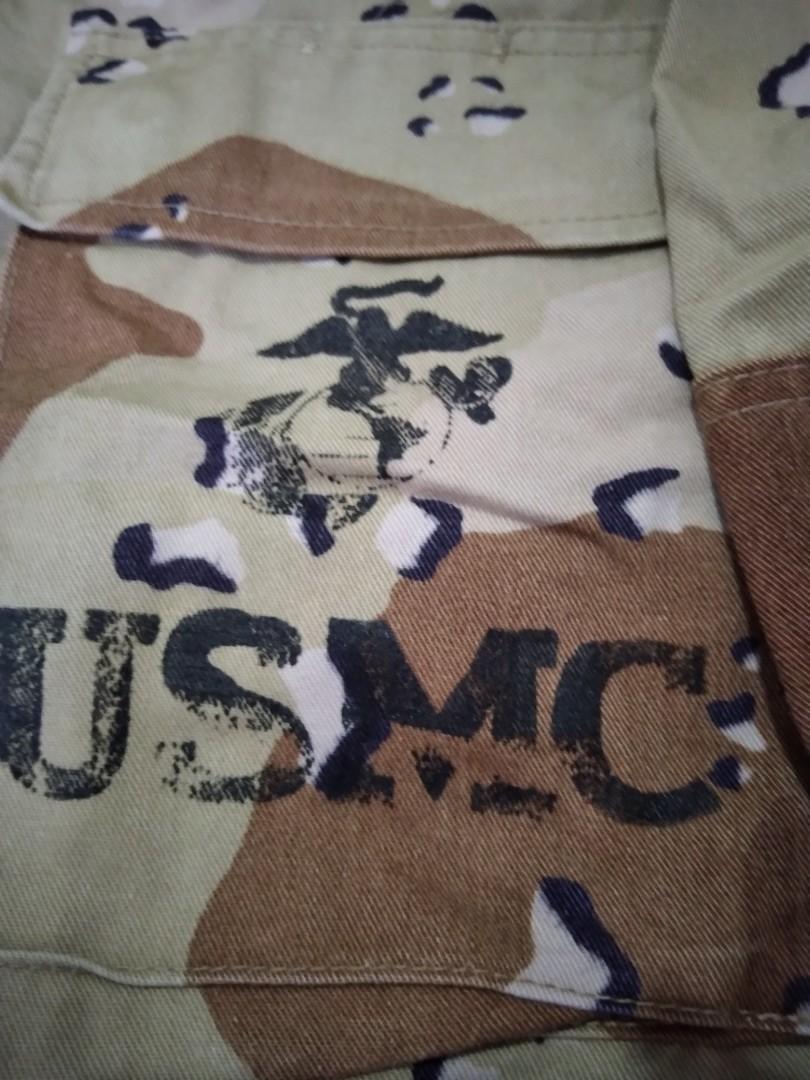 US Marine Corps Six Color Desert Camouflage/Desert Storm Uniform Set ...