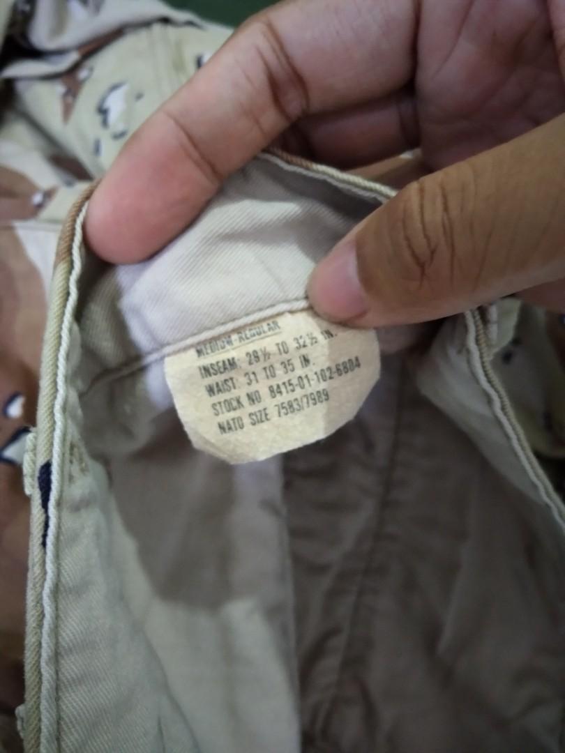 US Marine Corps Six Color Desert Camouflage/Desert Storm Uniform Set ...