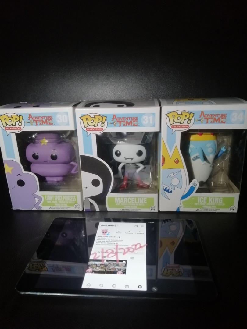 Vaulted Funko Pop Adventure Time Lumpy Space Princess 30 Marceline 31 ...