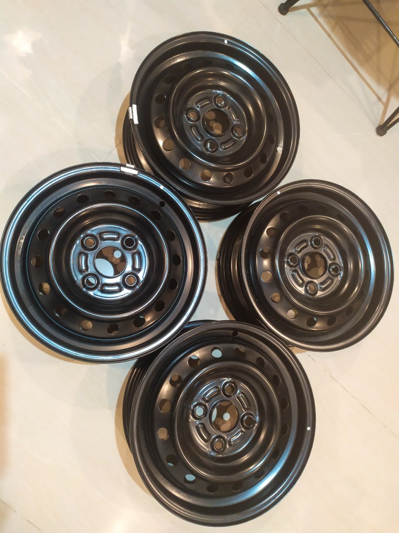 Velg Kaleng Original Ayla PCD 4x100 R13, Aksesoris Mobil di Carousell
