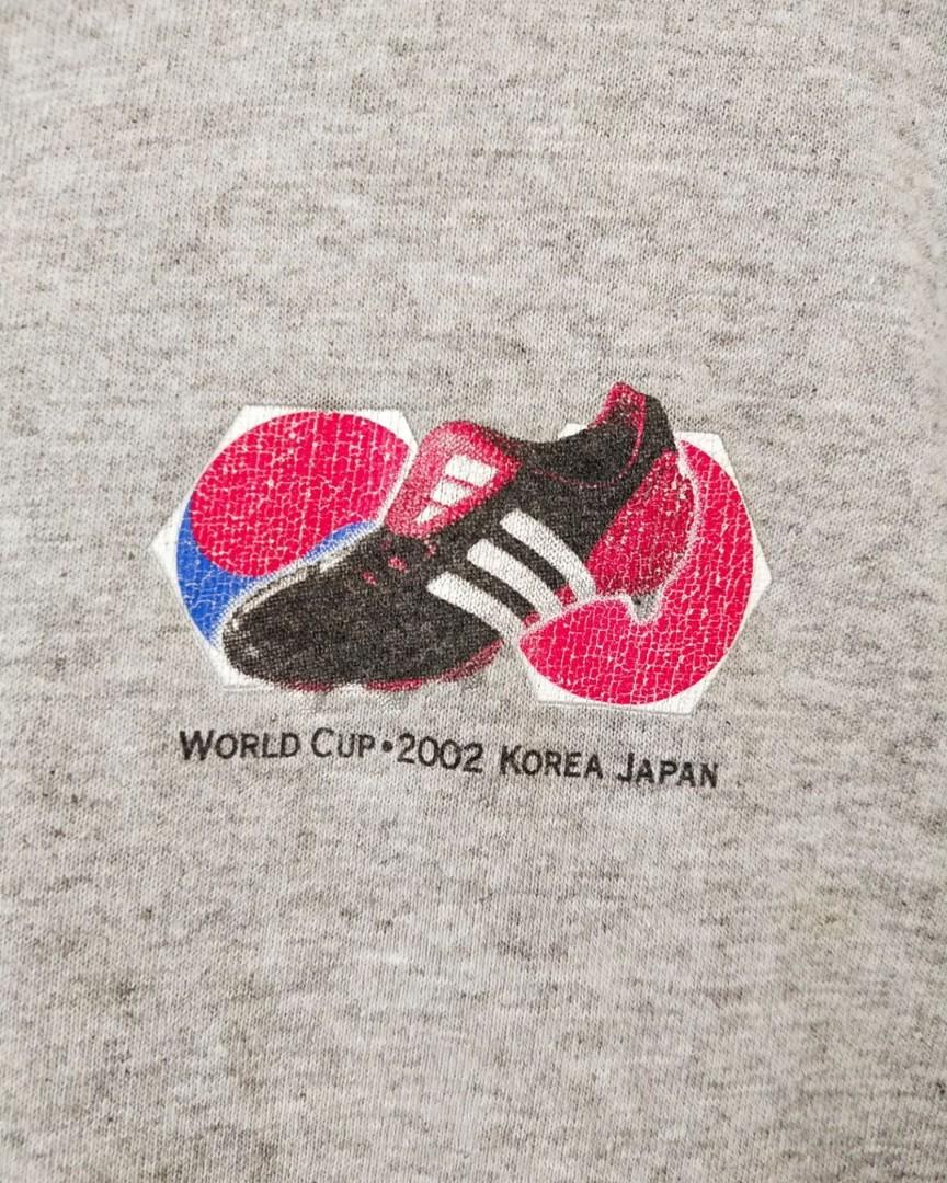 Vintage Adidas x FIFA World Cup 2002 Official Merch Tee Kaos Tshirt ...