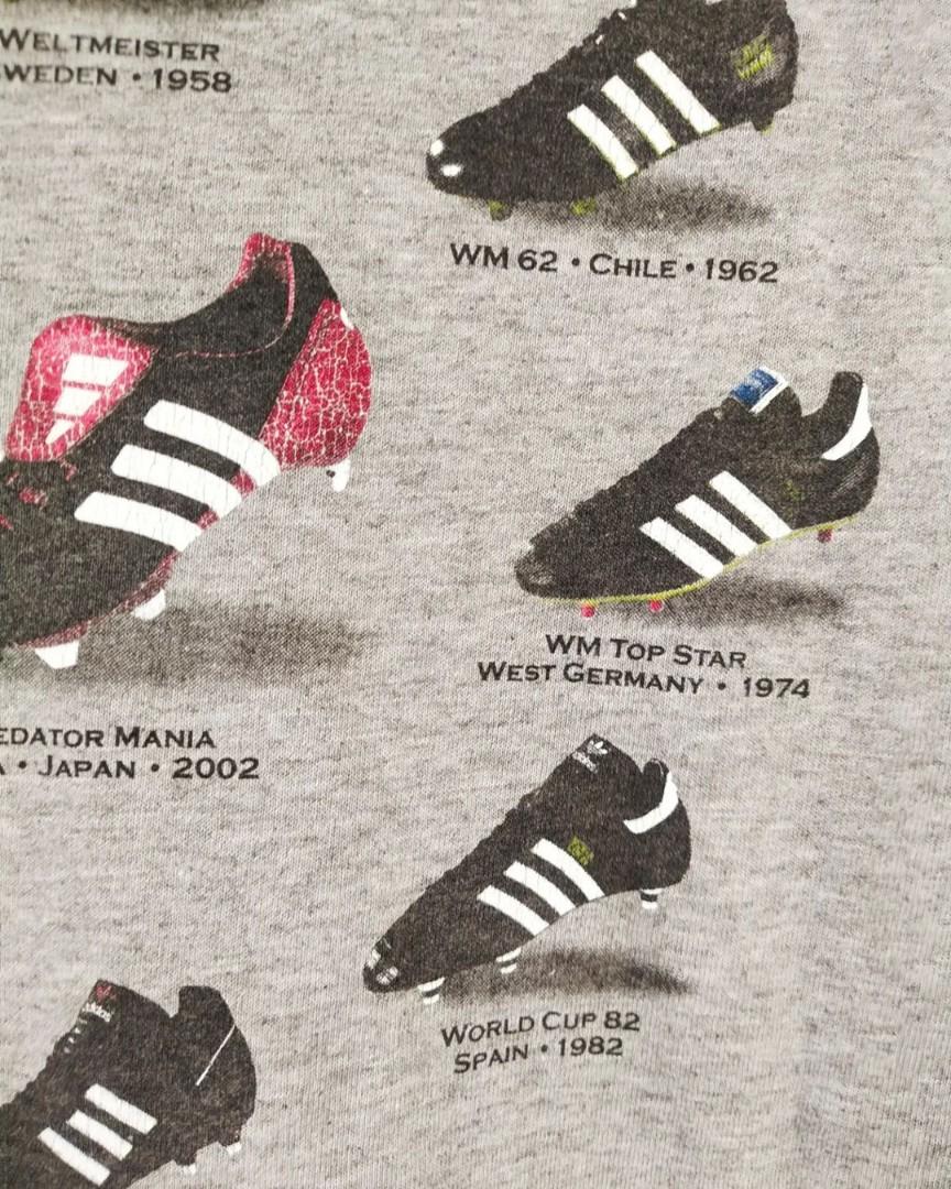 Vintage Adidas x FIFA World Cup 2002 Official Merch Tee Kaos Tshirt ...