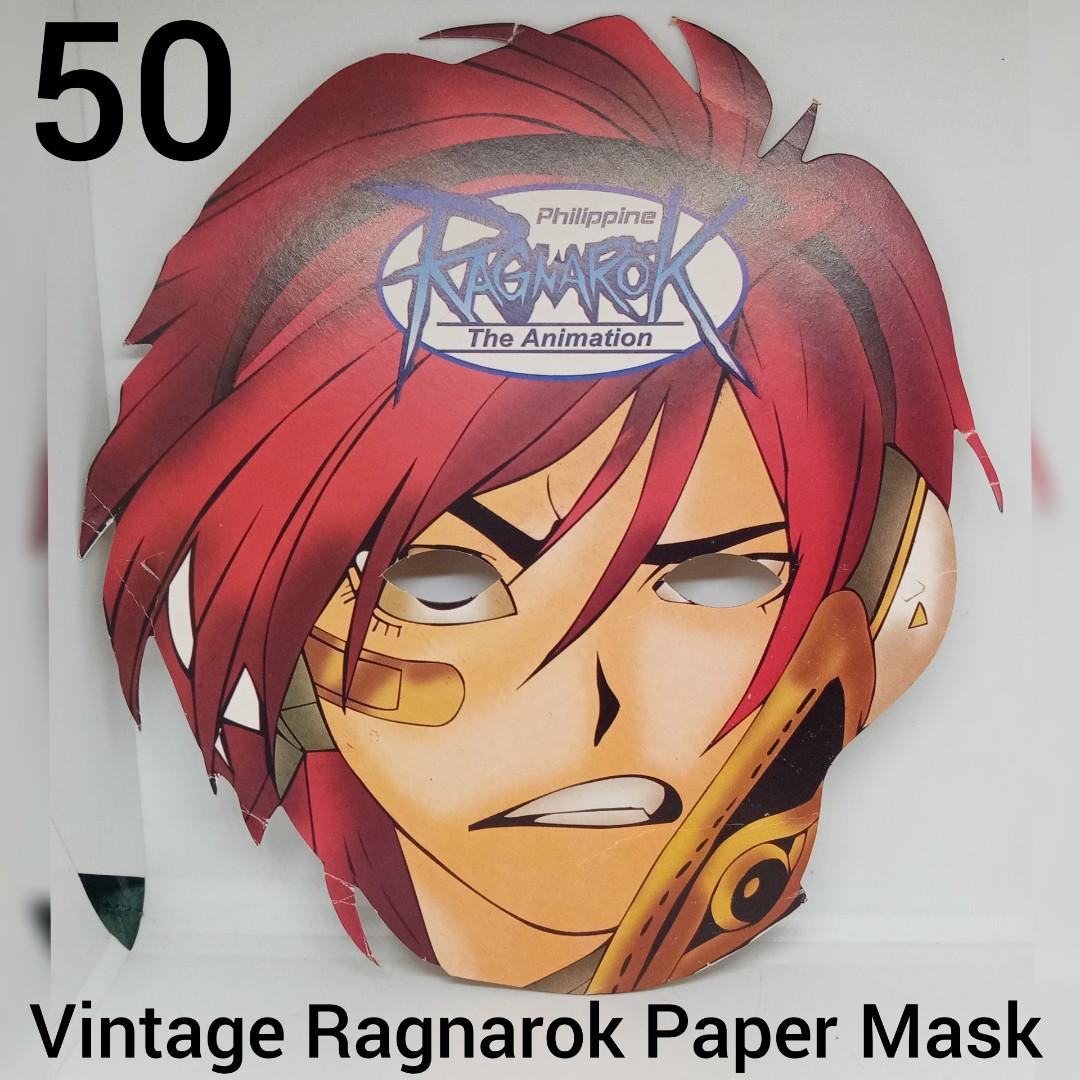 Vintage Ragnarok Paper Masks, Hobbies & Toys, Memorabilia ...
