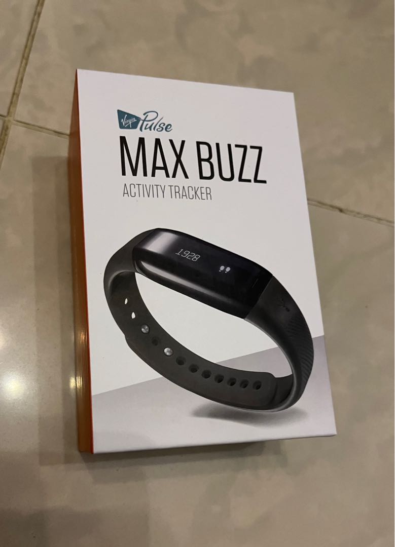 Virgin Pulse MAX BUZZ ACTIVITY TRACKER, 手提電話, 智能穿戴裝置及智能手錶 - Carousell