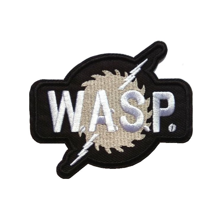 Wasp Metal Rock Band Music Iron On Patch, Hobbies & Toys, Music & Media ...