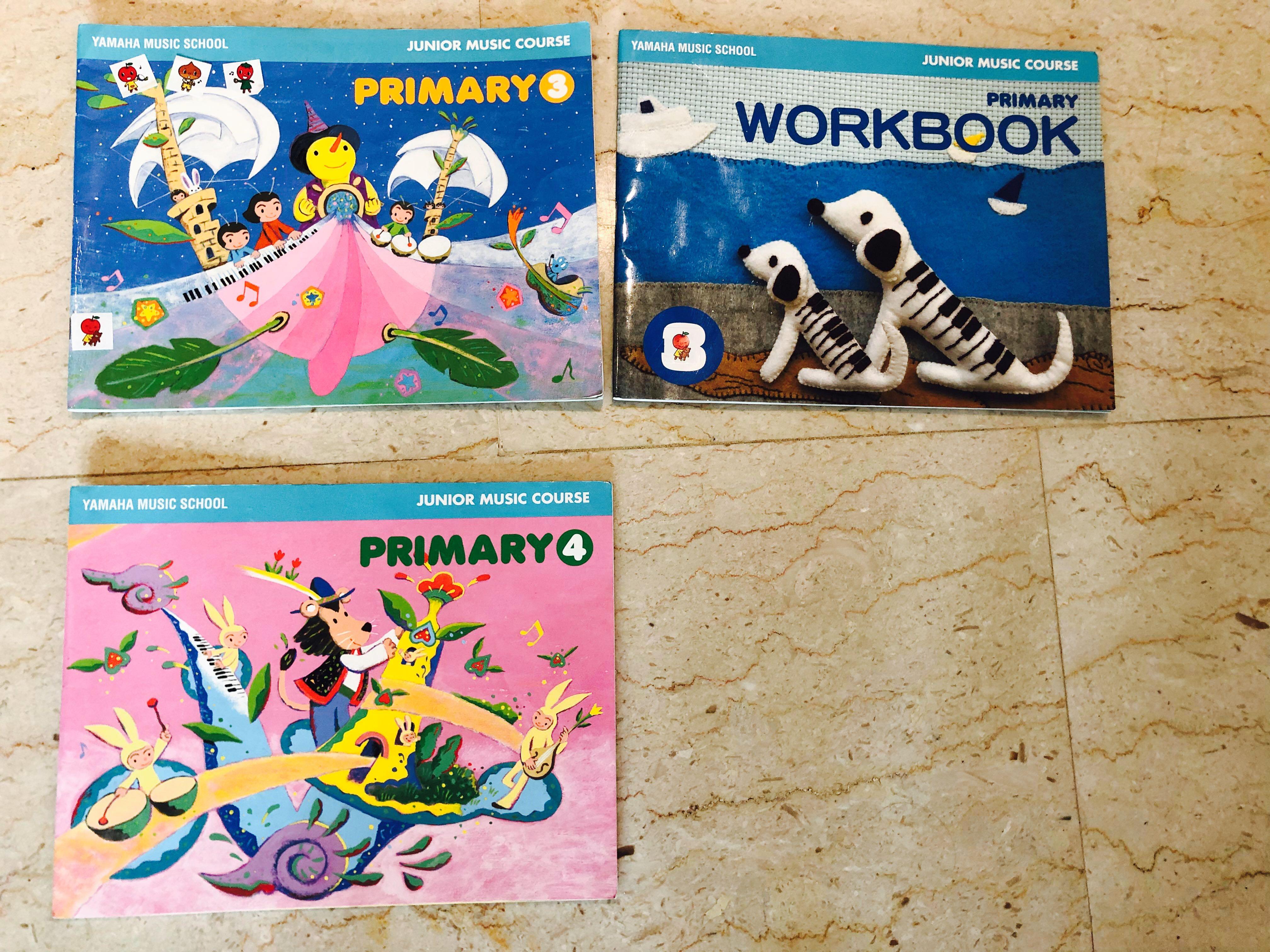 Yamaha JMC Primary textbooks, Hobbies & Toys, Music & Media, Music ...