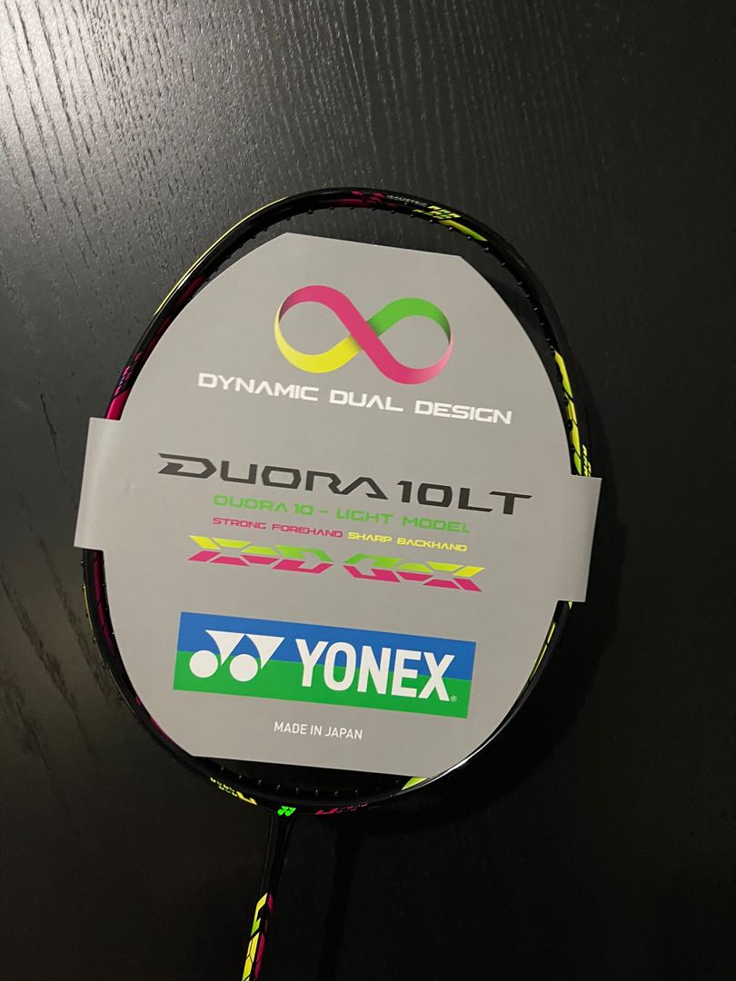 Yonex Duora 10 LT Badminton Racquet Victor Li Ning, Sports Equipment ...