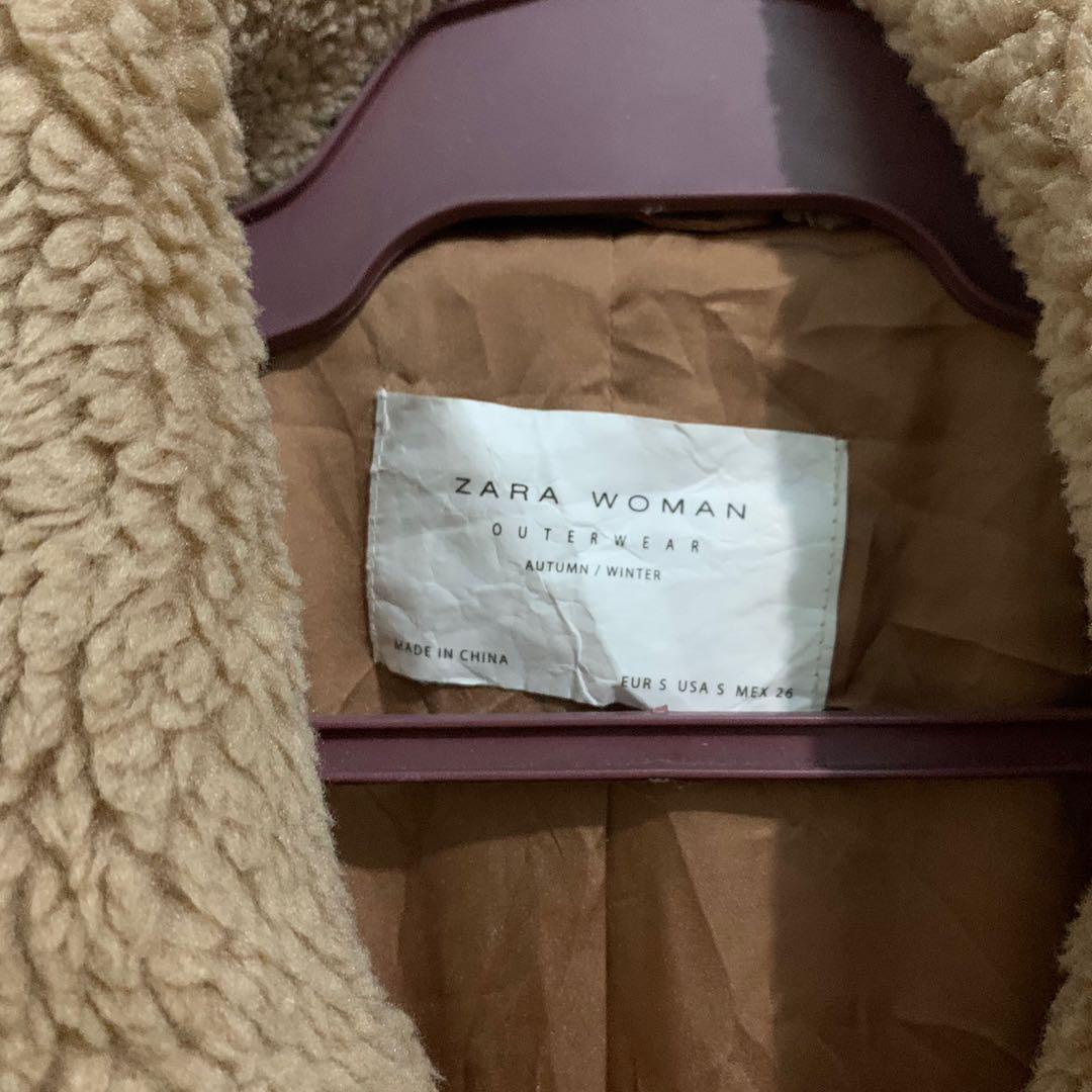 Zara Brown Fur Jacket, Women's Fashion, Coats, Jackets and Outerwear on ...